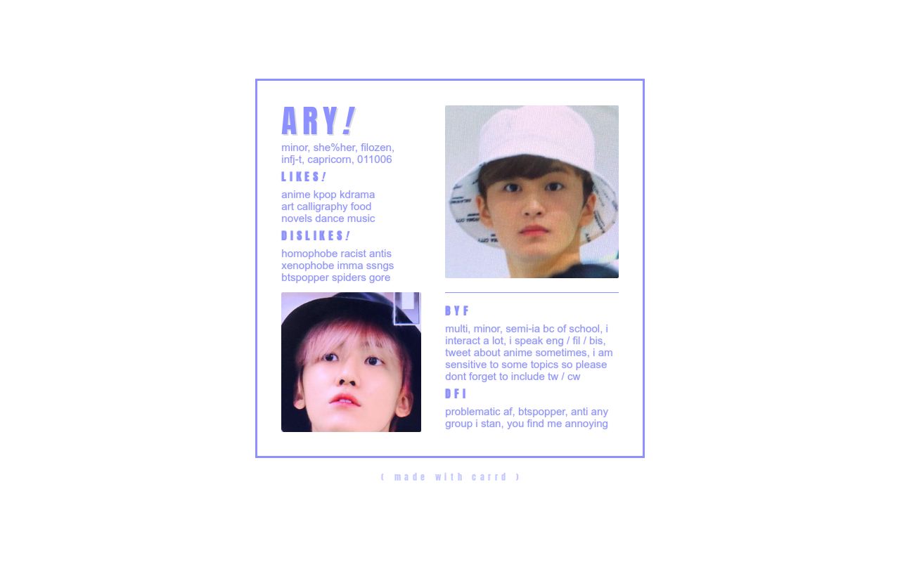 ary's profile